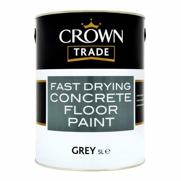 CROWN CONCRETE FLOOR PAINT 5L – McCarthy’s Homevalue